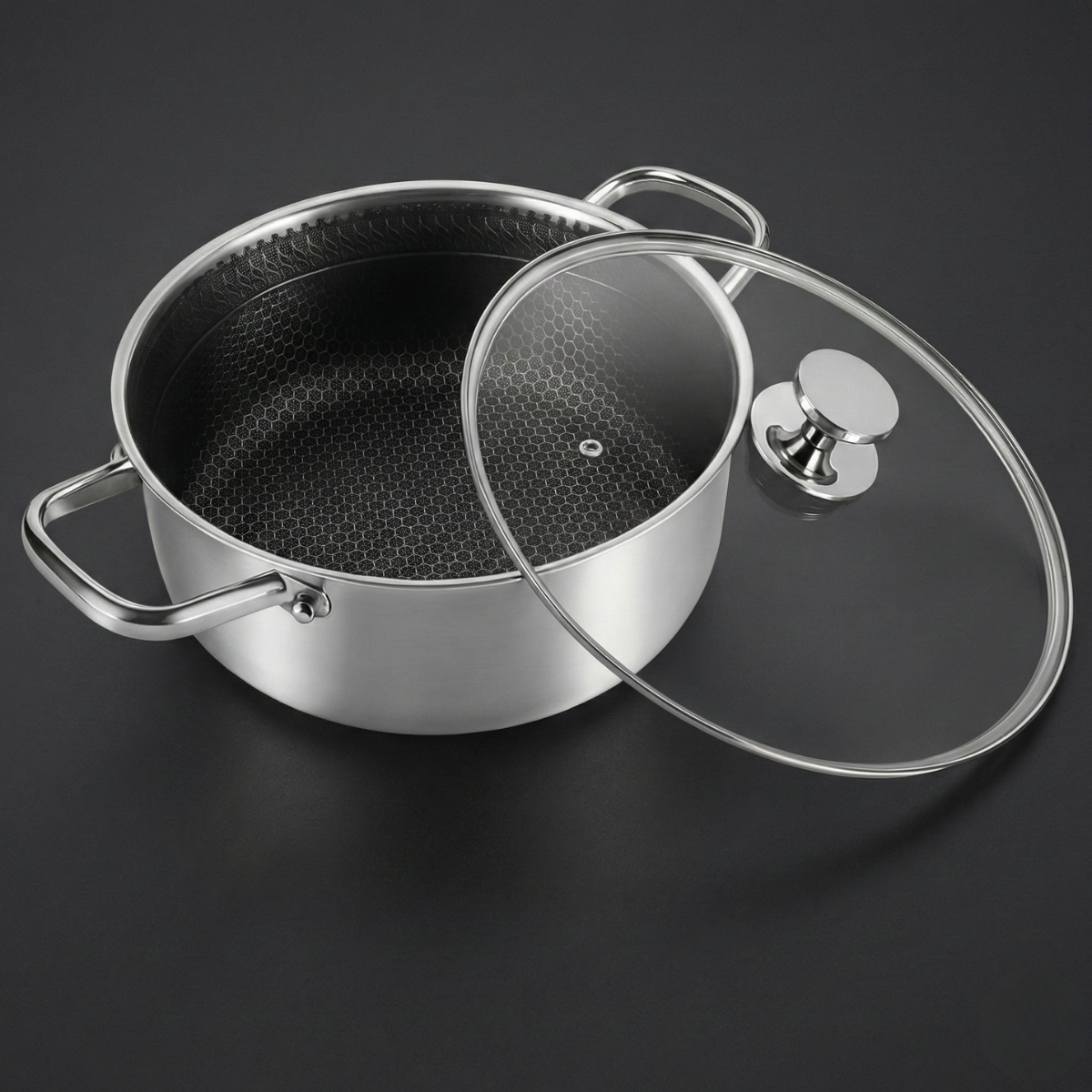 Hive & Heat Hybrid Family Pot with Lid – Hive and Heat
